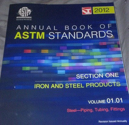 ASTM Volume 01.01, Steel-Piping, Tubing, Fittings: ASTM: 9780803186958 ...