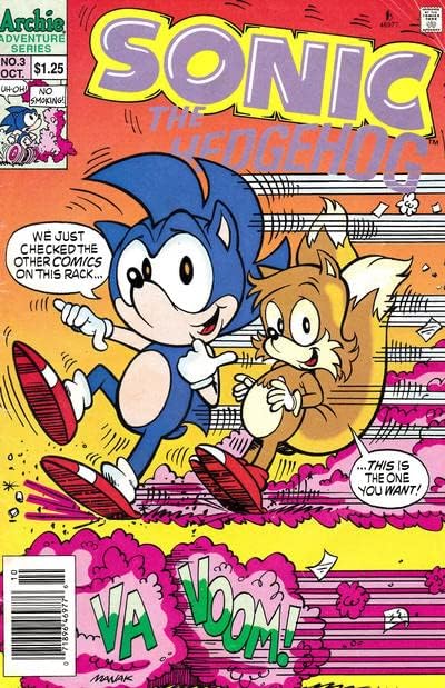 Amazon.com: Sonic the Hedgehog #3 (Newsstand) FN ; Archie comic book ...