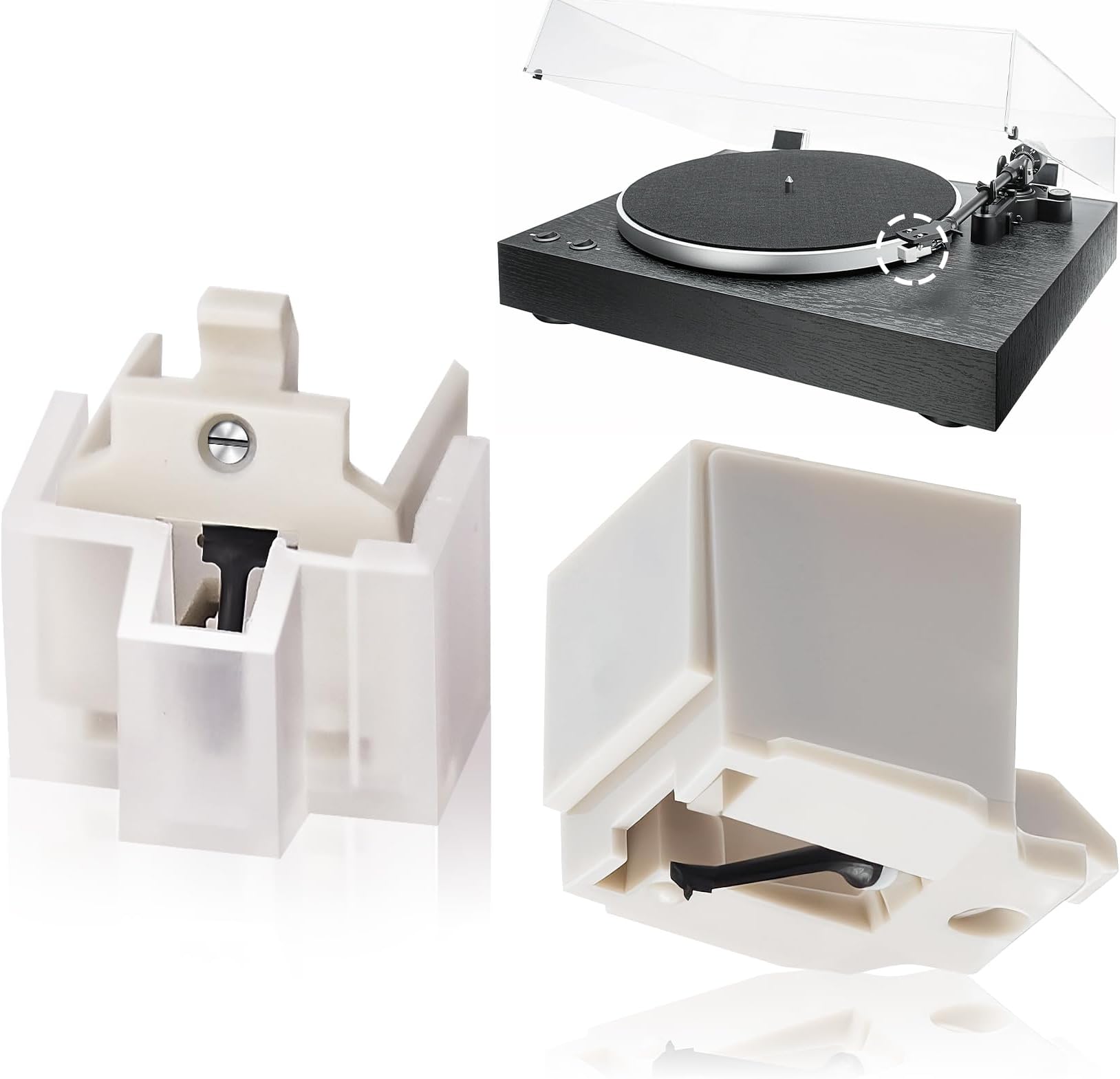 Amazon.com: ATN3600L Needle Replacement 2 PCS, Record Player Needles ...