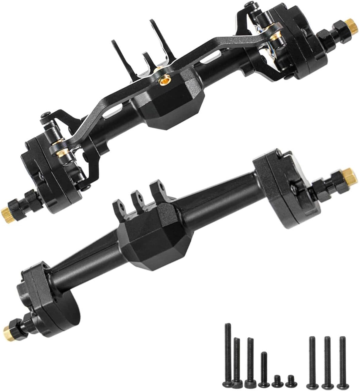 Amazon.com: RCMYou Front Rear Portal Axle Upgrades Part for 1/18 TRX4M ...