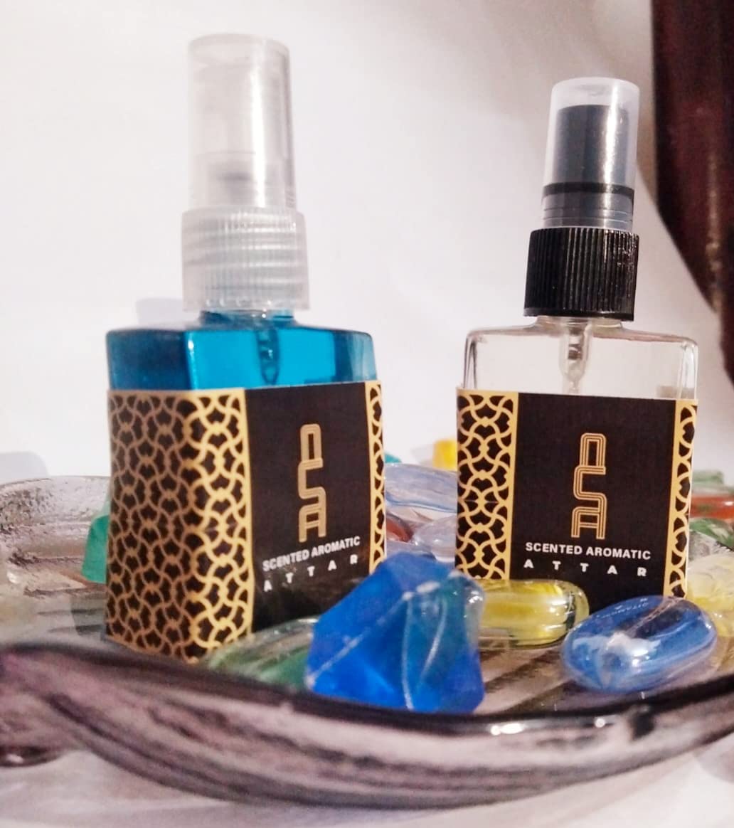 Scented Aromatic Attar in Spray - Blue Diamond n Iceberg Perfume Unisex ...