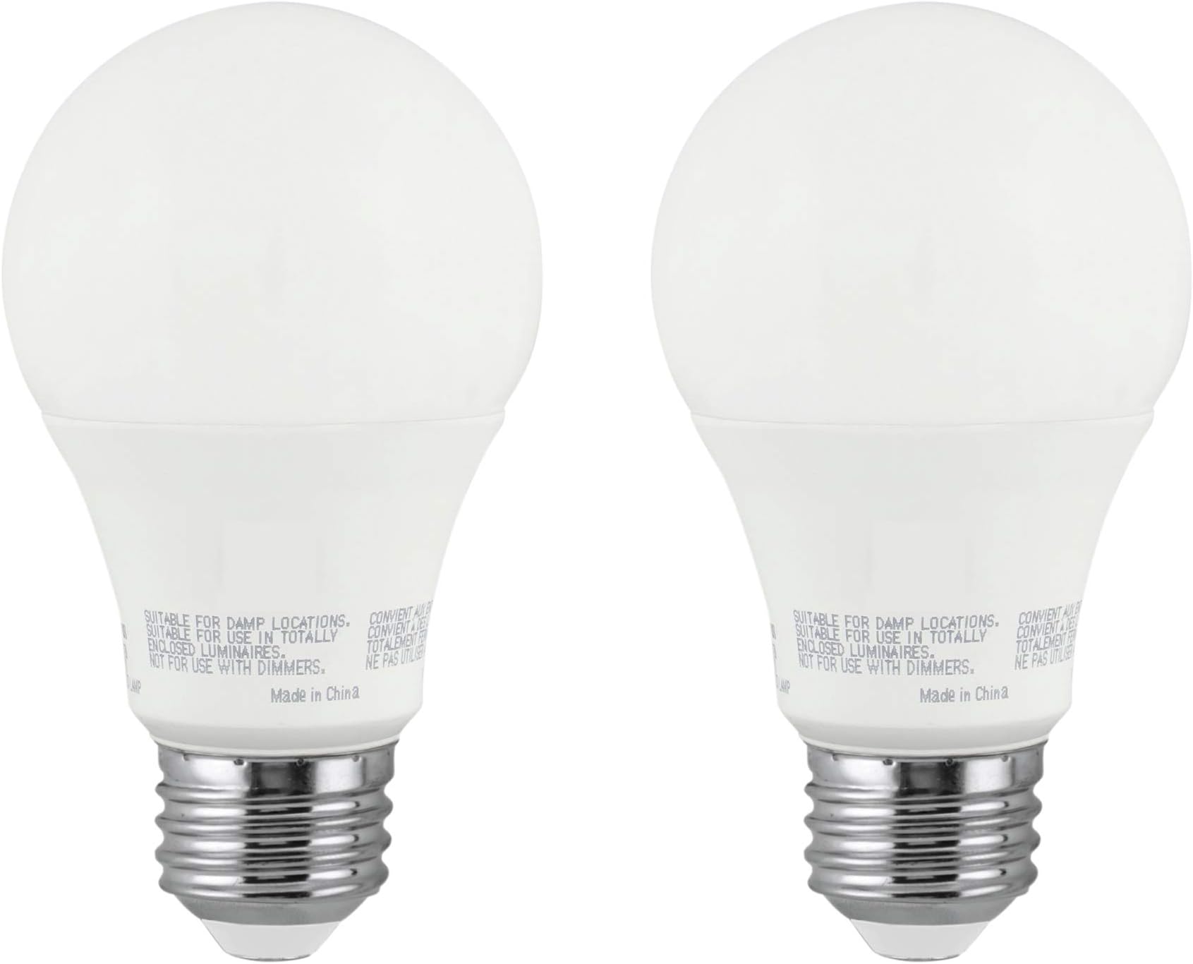 LED A19 3 Way Light Bulb, 4W/8W/14W, (40W/60W/100W Equivalent), 3000K ...