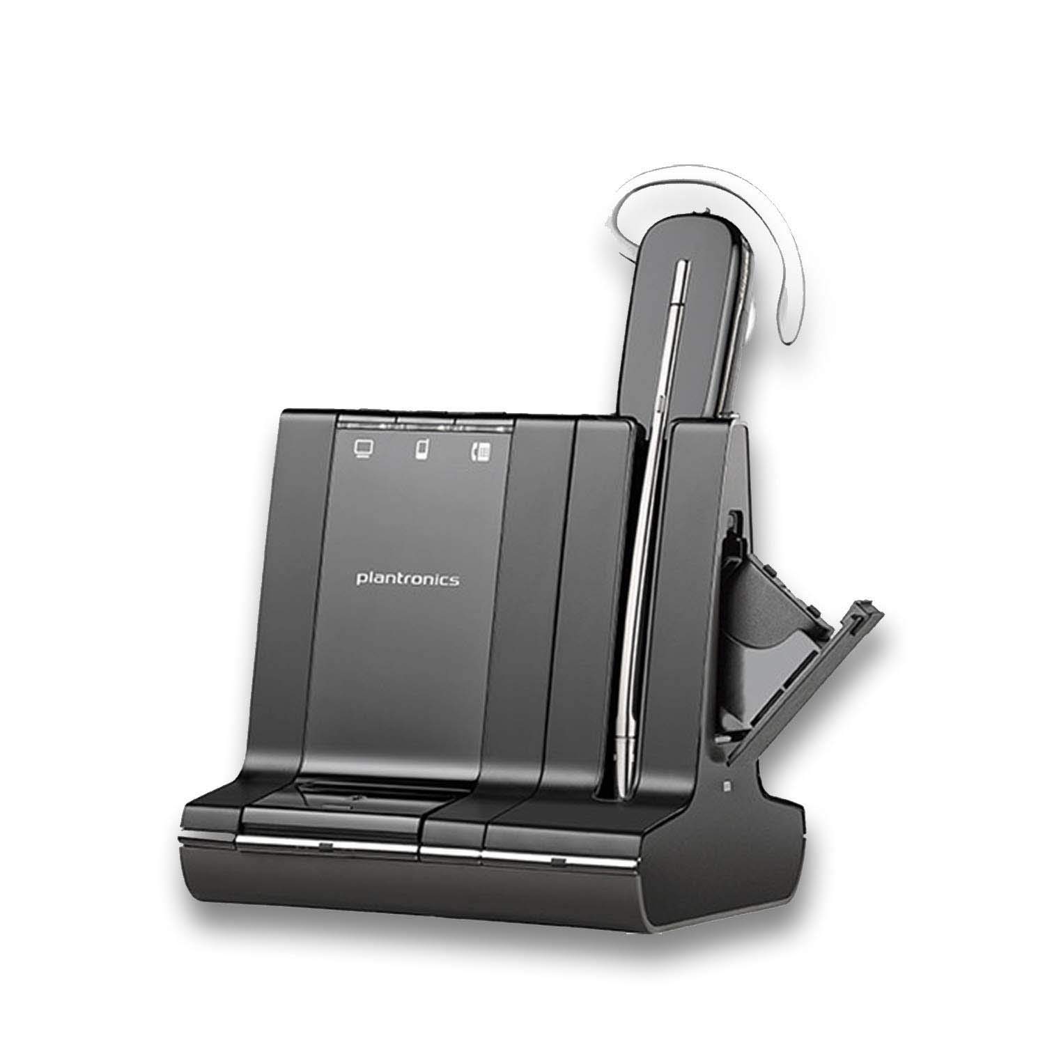 Plantronics (86507-21) Savi W745-M Multi Device Wireless Headset System ...