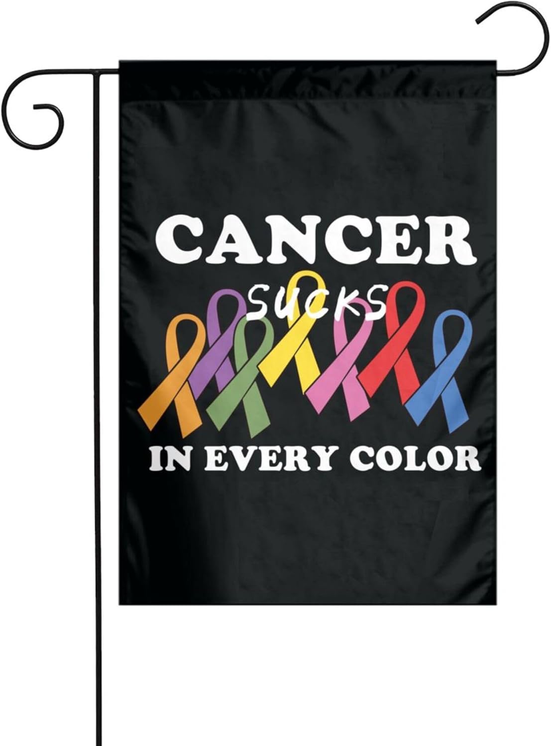 Amazon.com : Fight Cancer In All Color Fight Cancer Awareness Ribbons ...