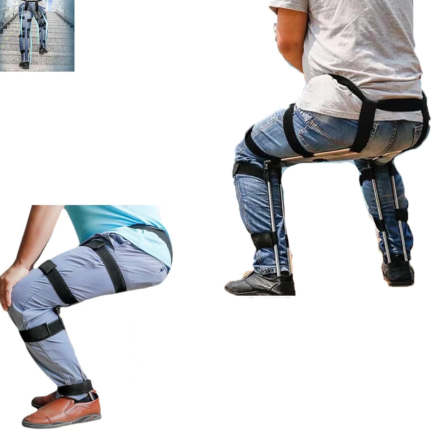 Amazon.com: 2Pcs Wearable Chair Invisible Magic Seats, Camping Folding ...