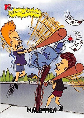 Beavis and Butthead trading card 1994 Fleer Ultra #6913 Baseball Bats ...