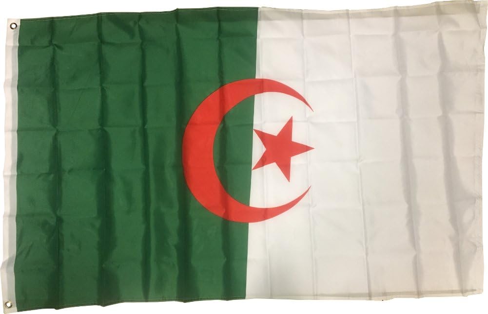 Amazon.com : Algeria 3x5 Flag NEW 2010 World Cup Algerian Banner ...
