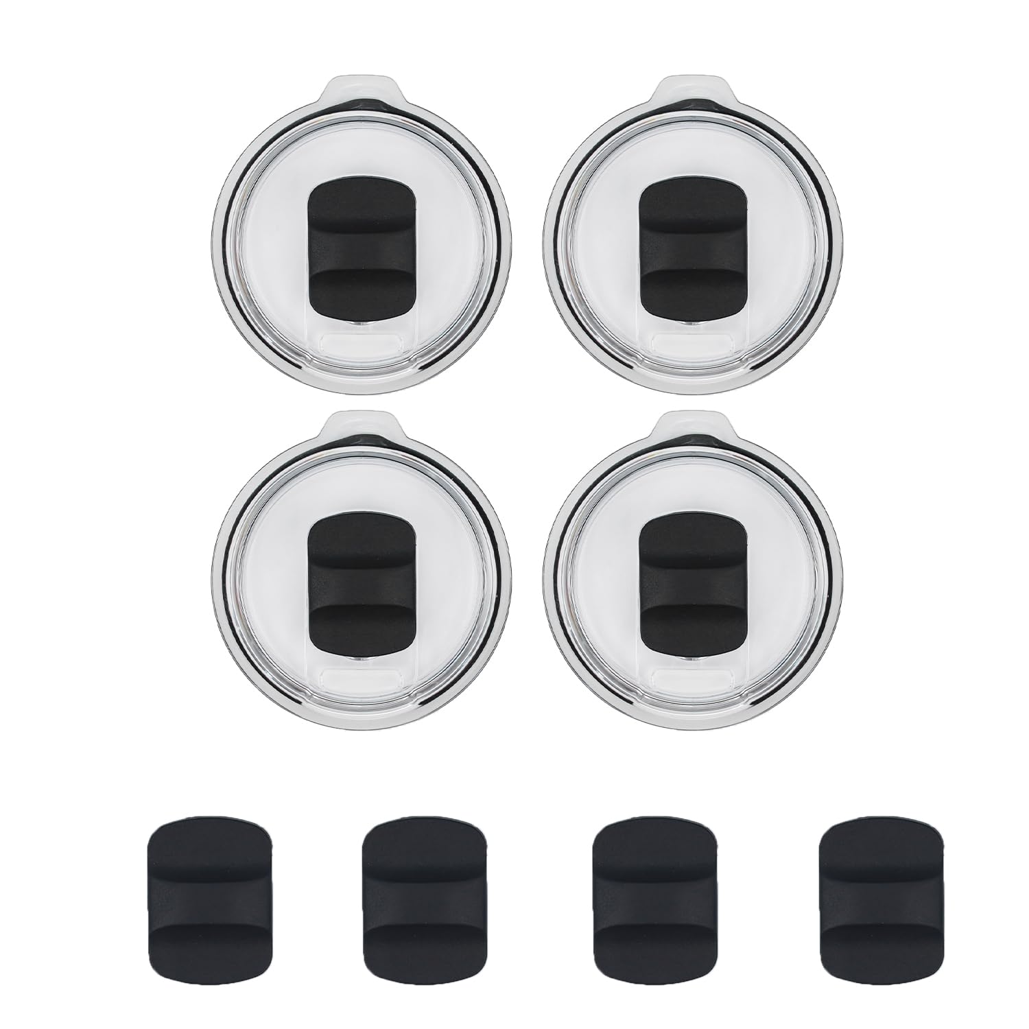 Amazon.com: 4 Pack 20 oz Replacement Lid for Yeti Lids with 4 Magnetic ...