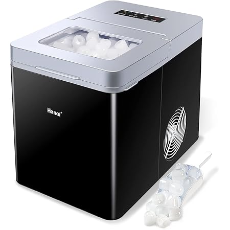 Amazon.com: Simple Deluxe Ice Maker Machine for Countertop, 9 Ice Cubes ...