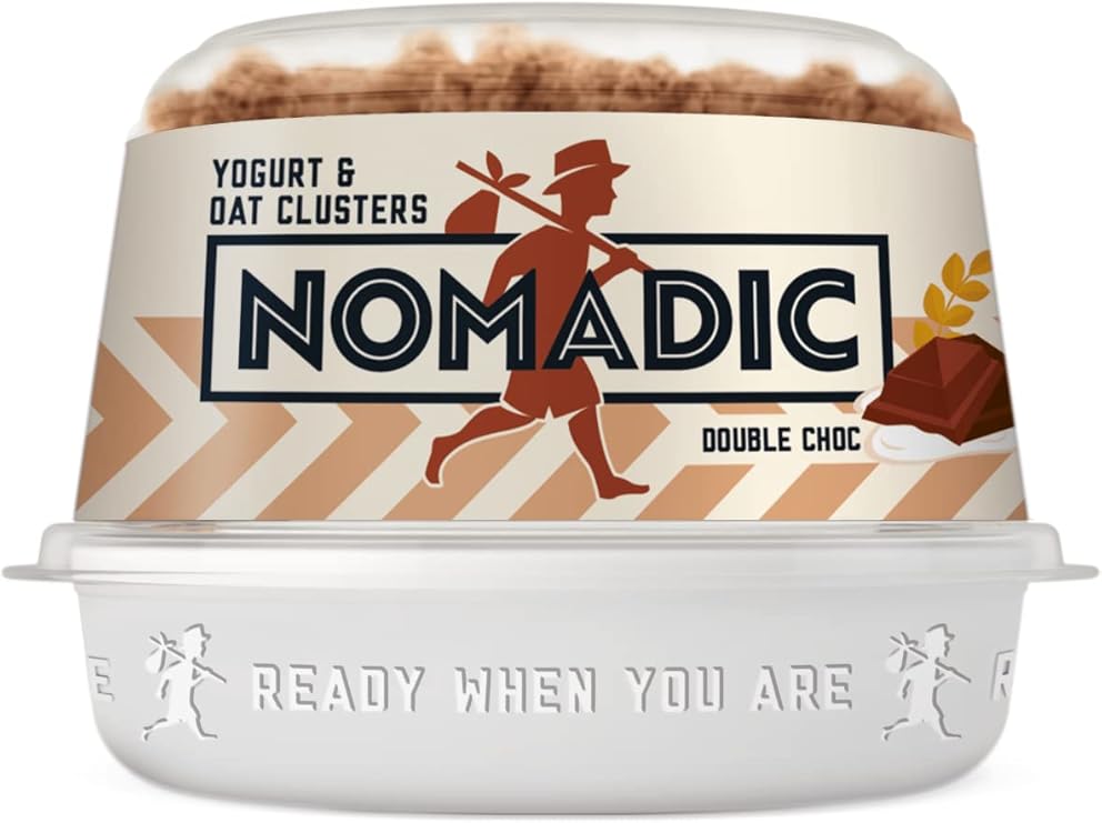 Nomadic Yogurt & Oats Crunchy Clusters Chocolate, 169g : Amazon.co.uk ...