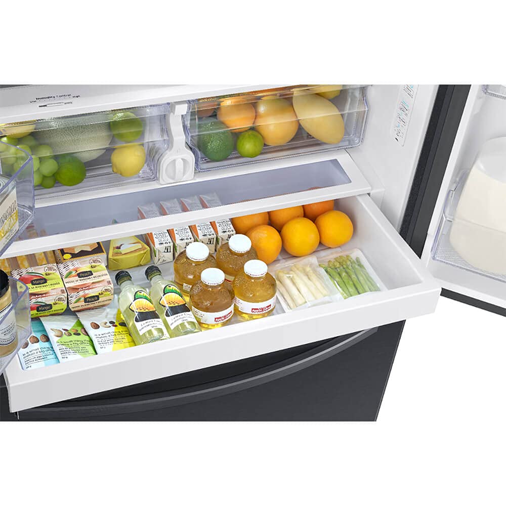 SAMSUNG RF28T5001SG 28.2 cu. ft. French Door Refrigerator - Black ...