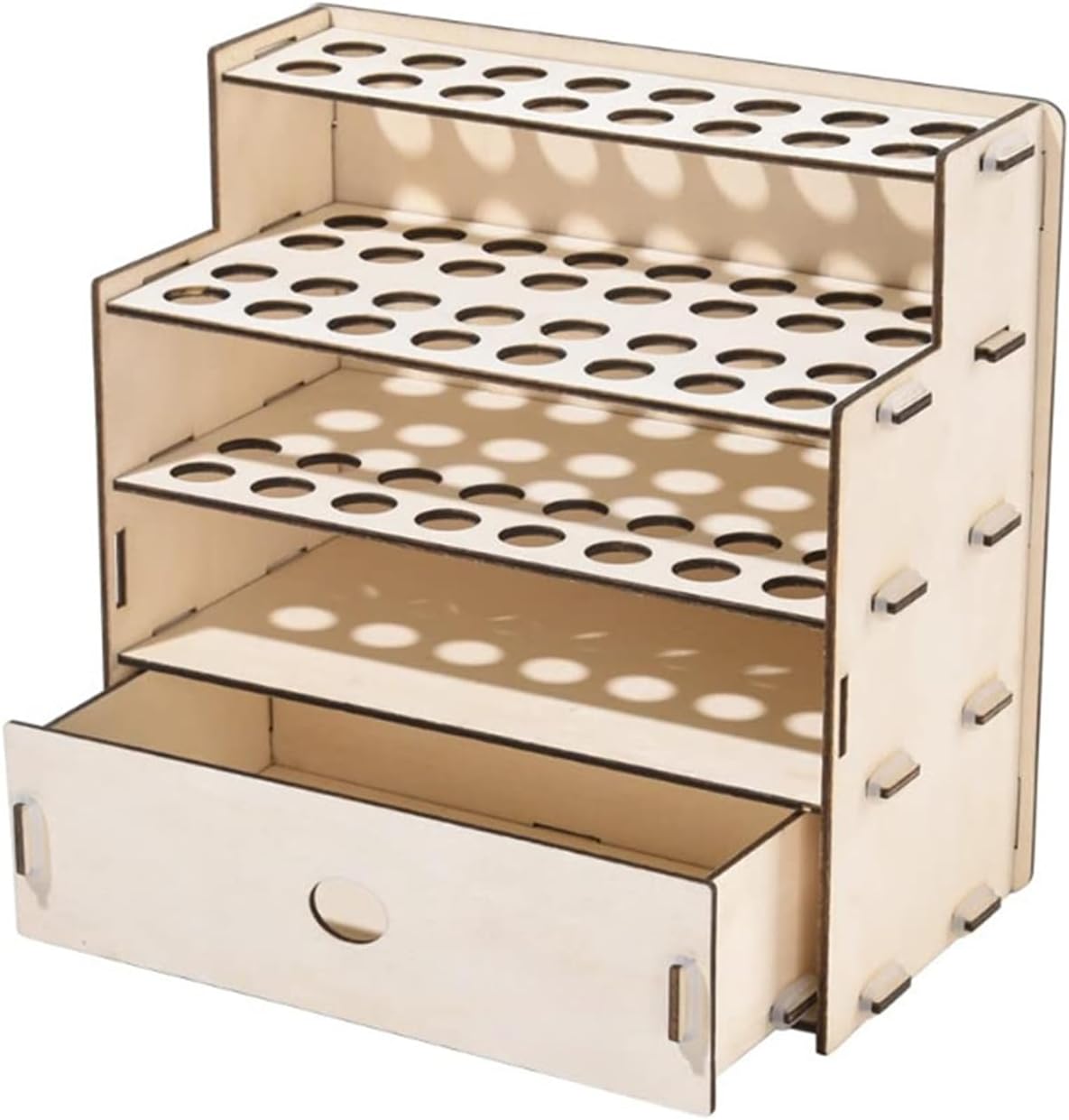 Amazon.com: Convenient Wood Paint Rack Stand With Cabinet Holder For ...