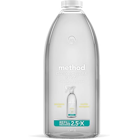 Amazon.com: Method Daily Shower Cleaner Refill, Eucalyptus Mint, For ...