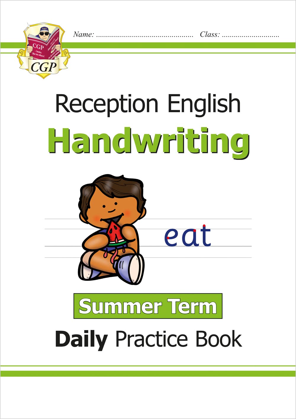 Reception Handwriting Daily Practice Book: Summer Term (CGP Reception ...
