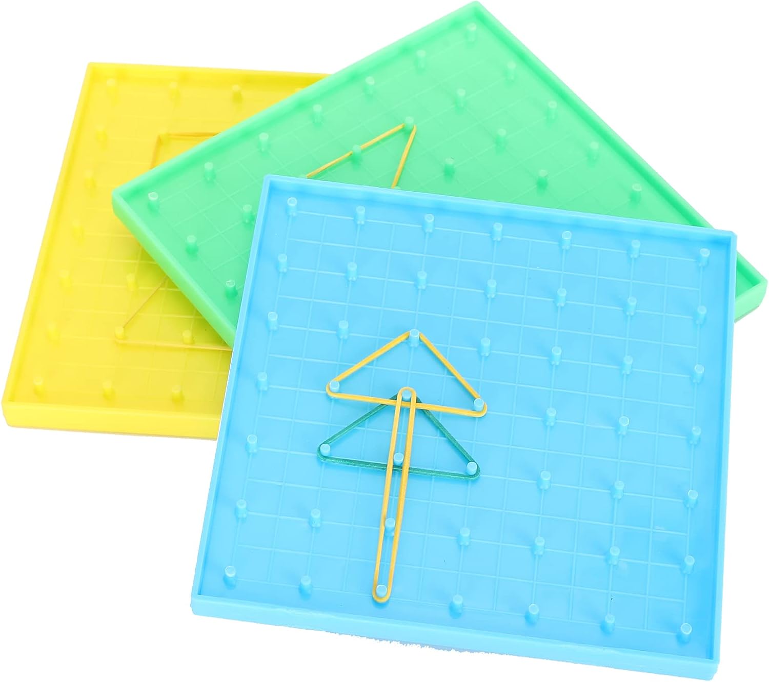 Geoboard Set, Graphical Educational Toys Colorful Geoboard Array Block ...