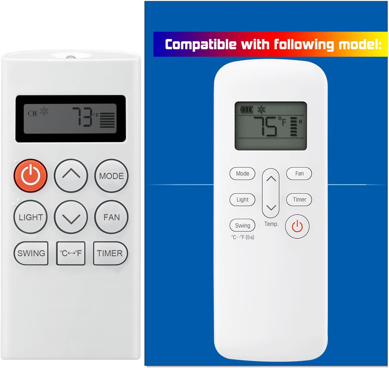 Amazon.com: Air Conditioner Remote Control for LG 6711A90032L ...