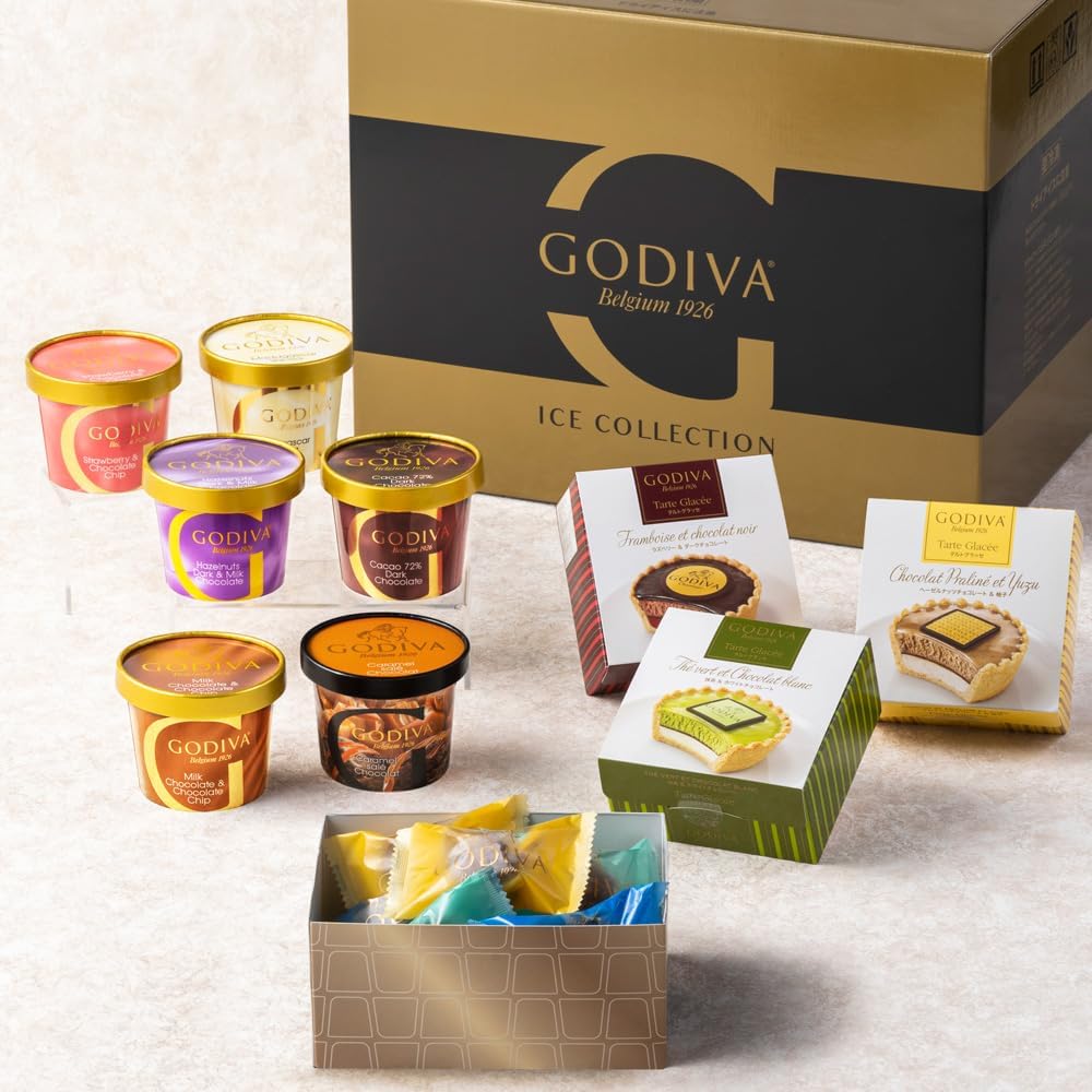 Amazon | アイス ギフト ゴディバ (GODIVA) アイス アソートコレクション（10個入） | GODIVA | アイスクリーム 通販