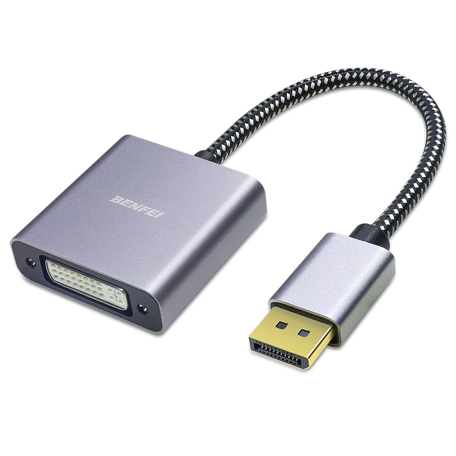 Amazon.com: DisplayPort to DVI, Benfei Gold-Plated Cord DisplayPort to ...