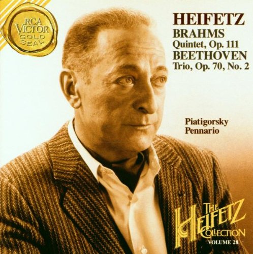 The Heifetz Collection Vol. 28 - Brahms: Quintett Op.111 / Beethoven ...