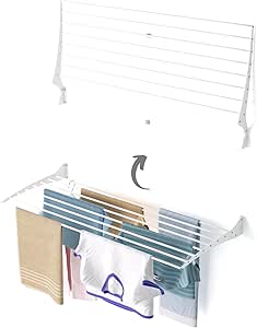 Amazon.com: foxydry Fold, Wall Drying Rack, Vertical Drying Rack for ...