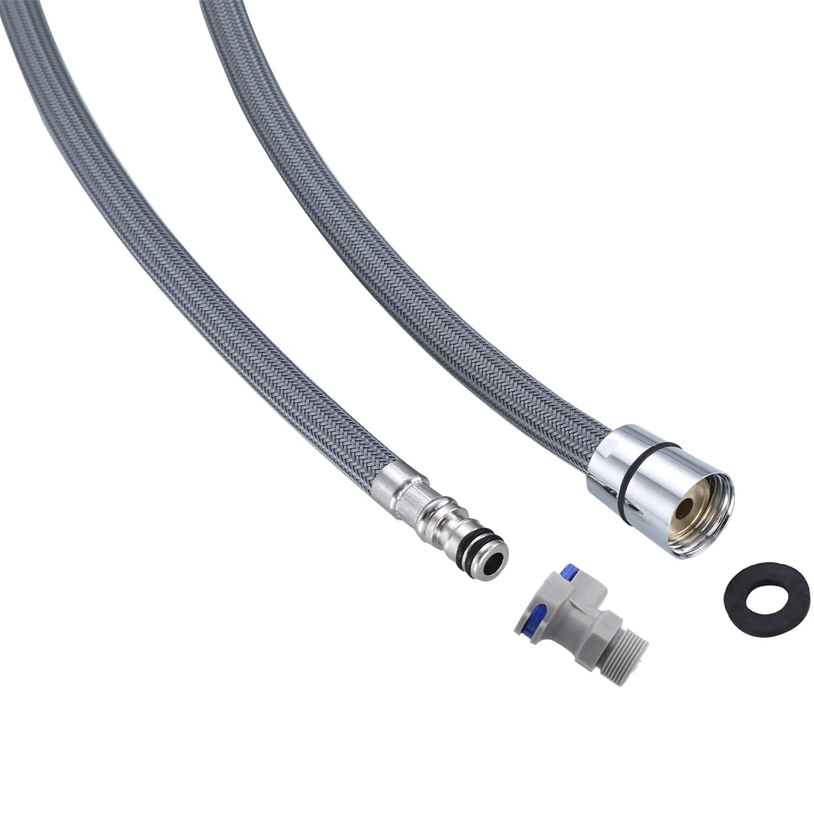 Gnimauhz Kitchen Faucet Replacement Hose Pull Down Pull Out (Pluggable ...