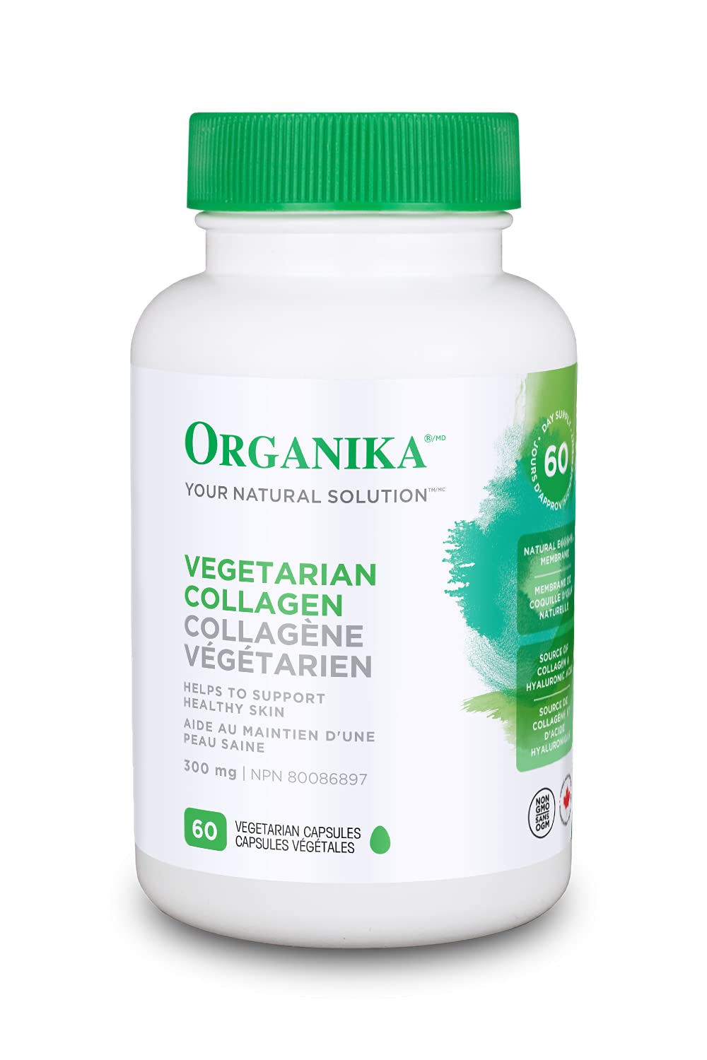 Organika Vegetarian Collagen - Sourced from Natural Eggshell Membrane ...