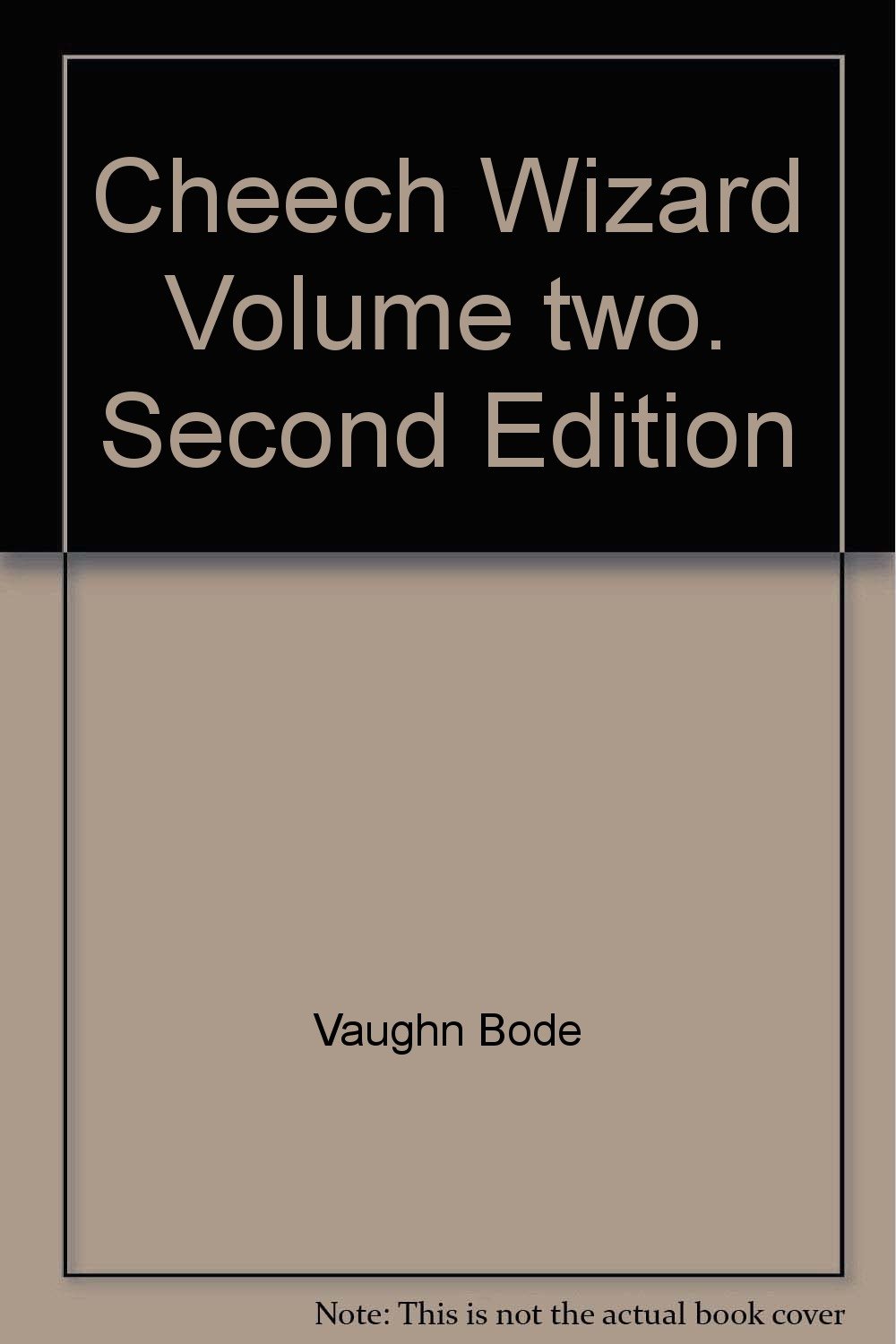 Cheech Wizard Volume two. Second Edition: Vaughn Bode: Amazon.com: Books