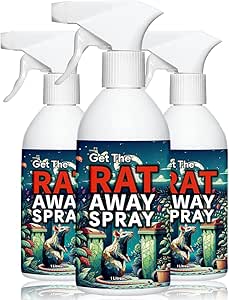 Rat Away Natural Repellent Spray – Eco-Friendly, Humane Rat Deterrent ...