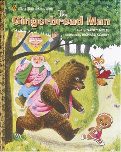 The Gingerbread Man (Big Little Golden Book): Nolte, Nancy, Scarry ...