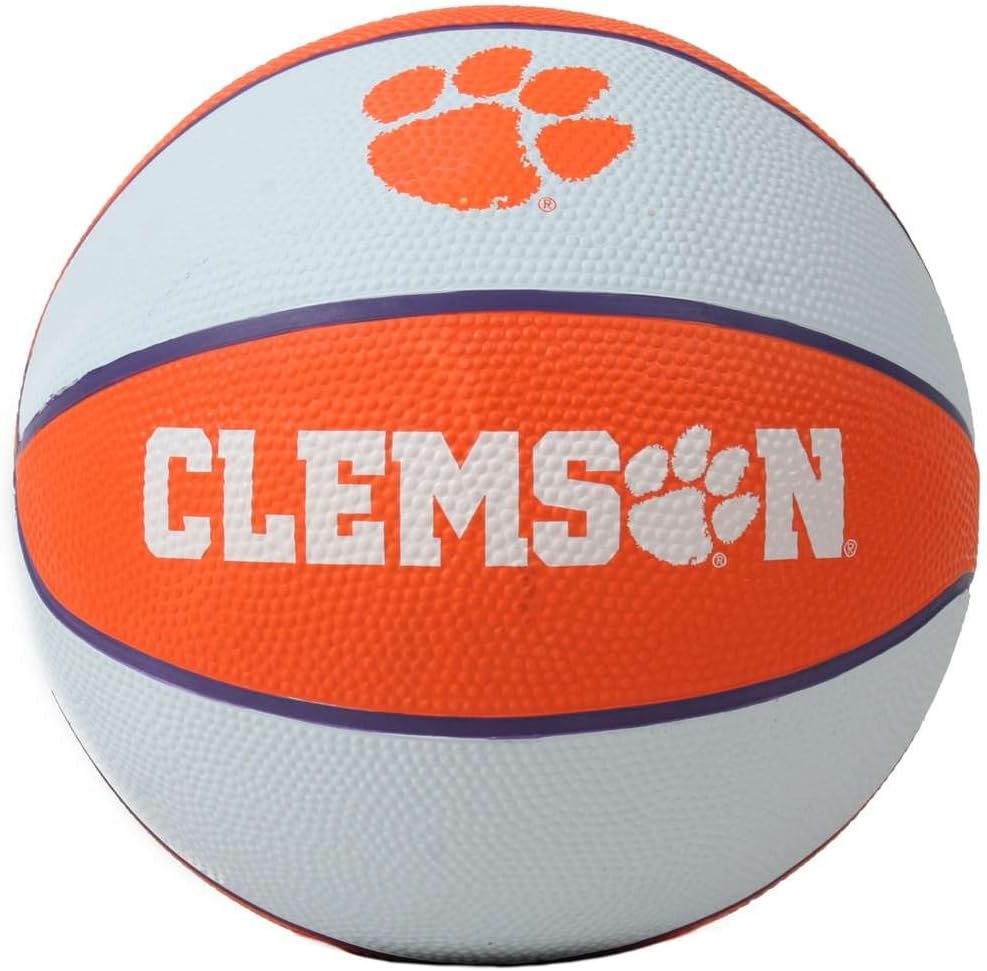 Amazon.com : Clemson Tigers Mini Rubber Basketball : Sports & Outdoors