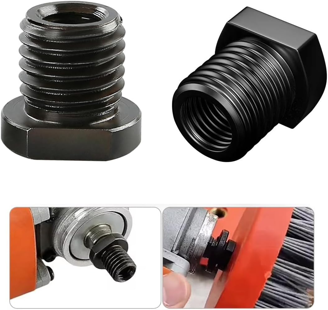 TorSor 2 Pack Angle Grinder Attachment Adapter M10 To M14 + M10 to M16 ...
