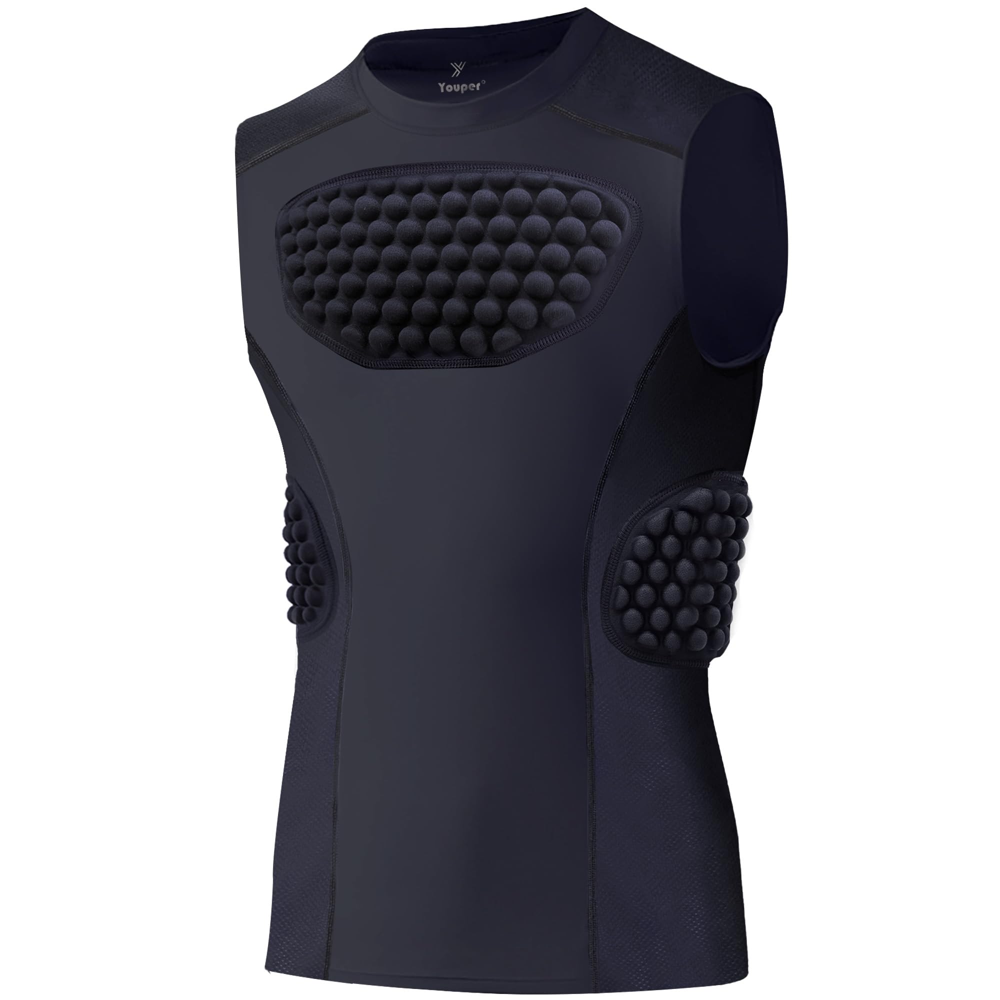 Snapklik.com : Youper Youth Baseball Padded Chest Protector Shirt, Rib ...