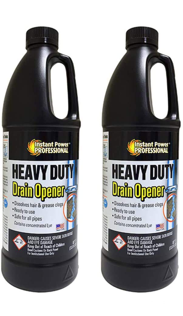 Amazon.com: Heavy Duty Drain Opener 1 Liter [SET OF 2] : Home & Kitchen