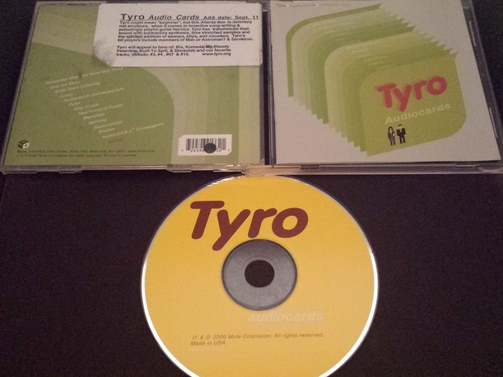 Audiocards: Tyro, Brian Teasley, Jeff Sullivan, Tyro, Andy Baker ...