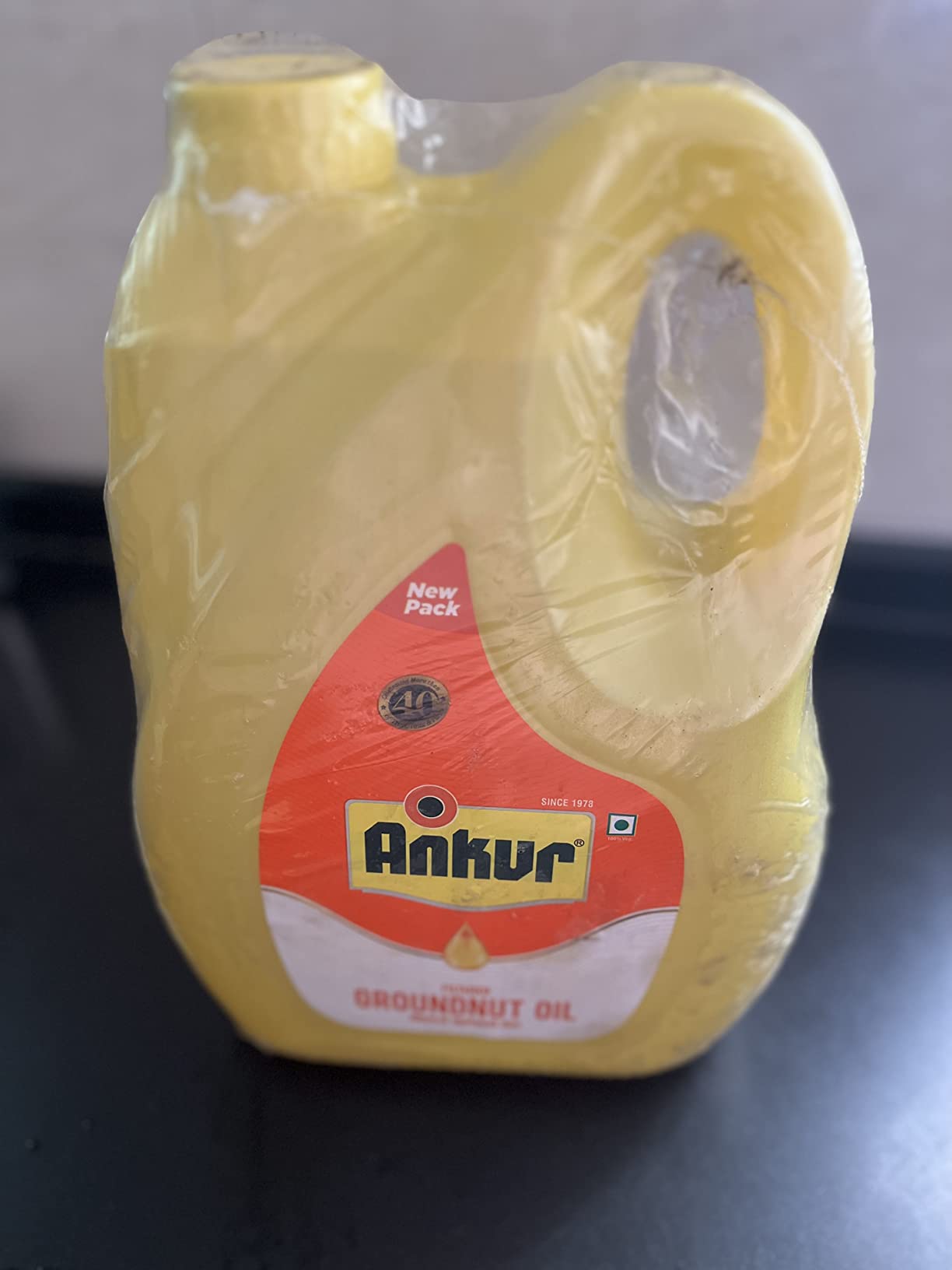 Ankur Filtered Groundnut Oil (5 LTR) | Peanut Oil | Sing Tel | Perfect ...