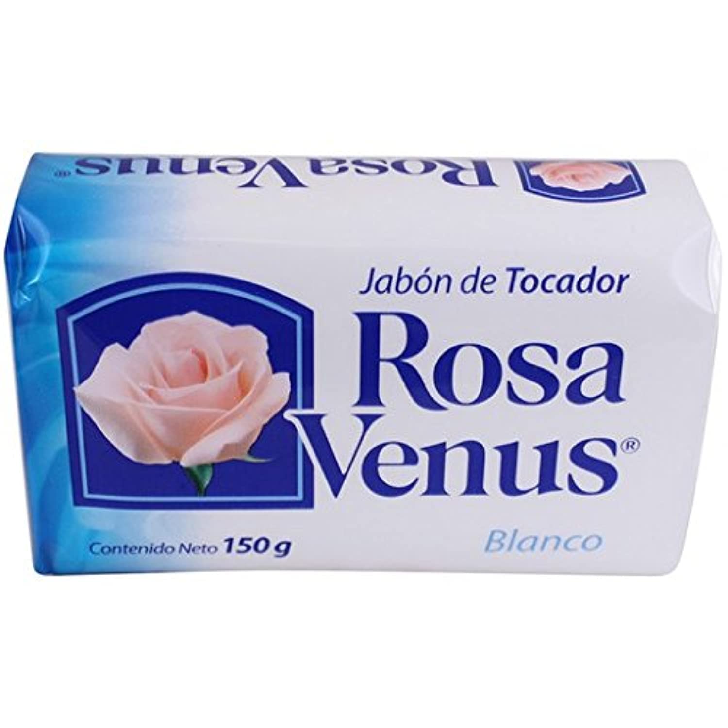 Buy Jabon Rosa Venus Blanco Clasico 150 g / 5.29 oz Soap Bar Classic ...
