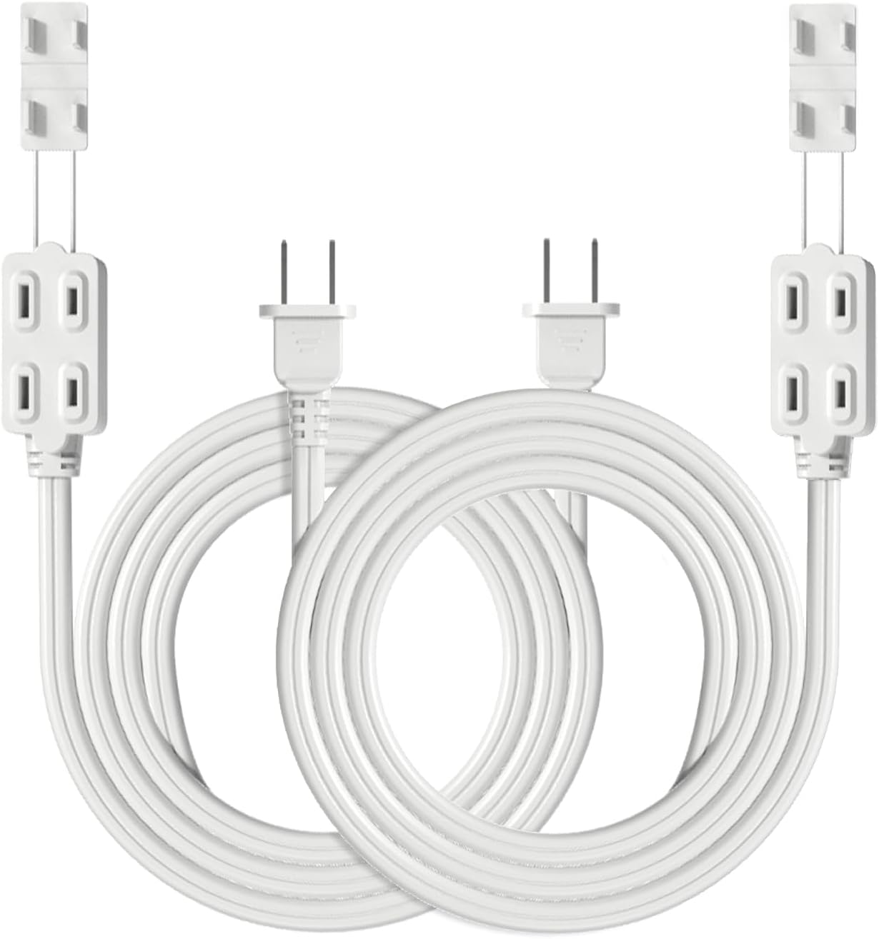 GE 3-Outlet Extension Cord with Multiple Outlets 6 Ft Extension Cord ...
