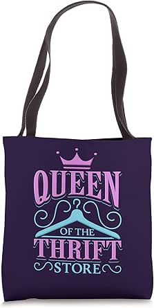 Amazon.com: Queen Of The Thrift Store Thrifting Shop Shopper Women ...