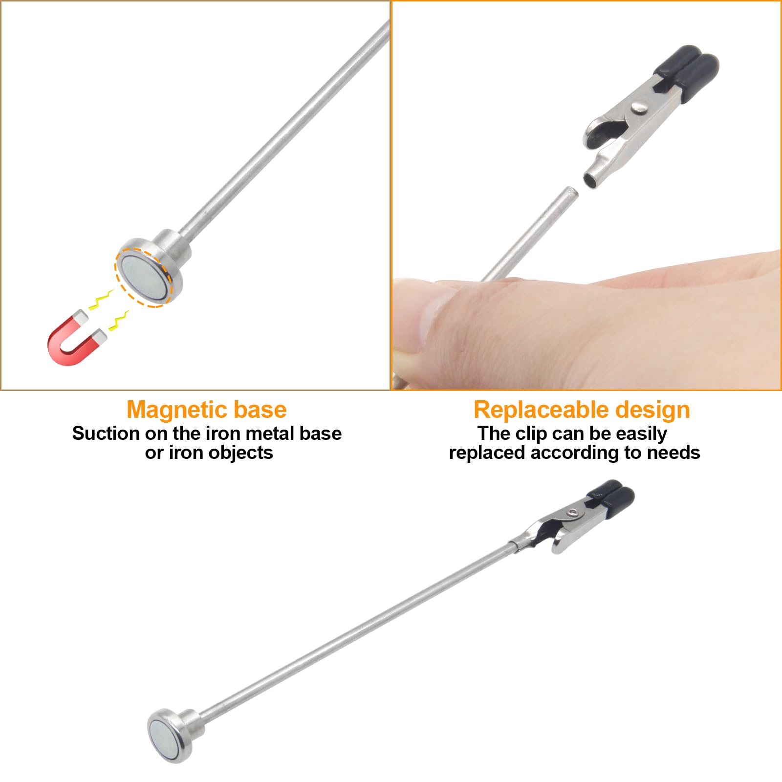 Snapklik.com : 4 Pack Magnetic Helping Hands Soldering