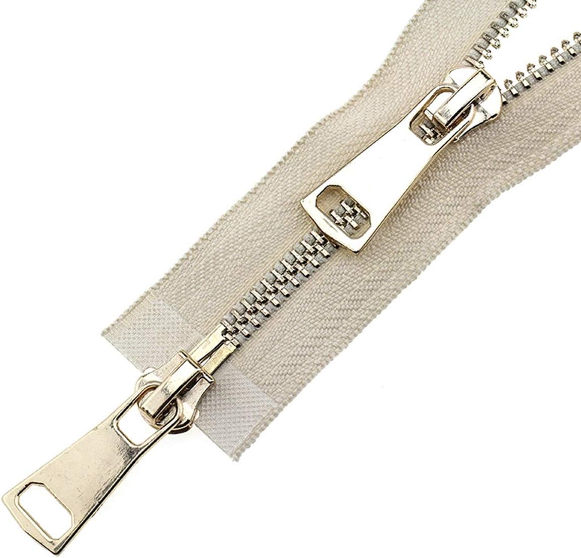 Zip Repair Set, Multicolor Zippers,5# Double Slider Zipper 60/70/80/90 ...