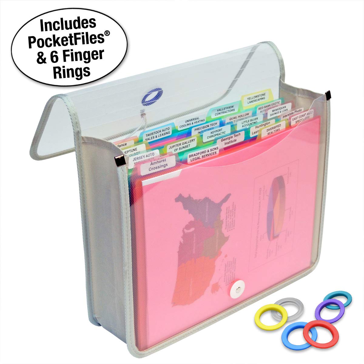 Ultimate Office Portafile Expanding File Wallet Document Organizer ...