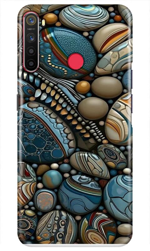 KABLA for Realme 5/ Realme 5s/ Realme 5i Back Cover Hard Plastic for ...