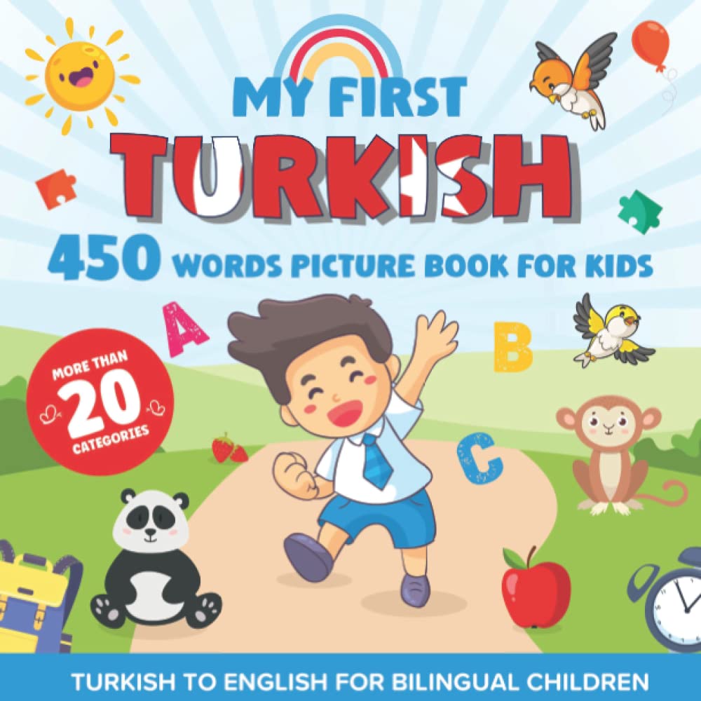 Amazon.com: My First Turkish 450 Words Picture Book for Kids ...