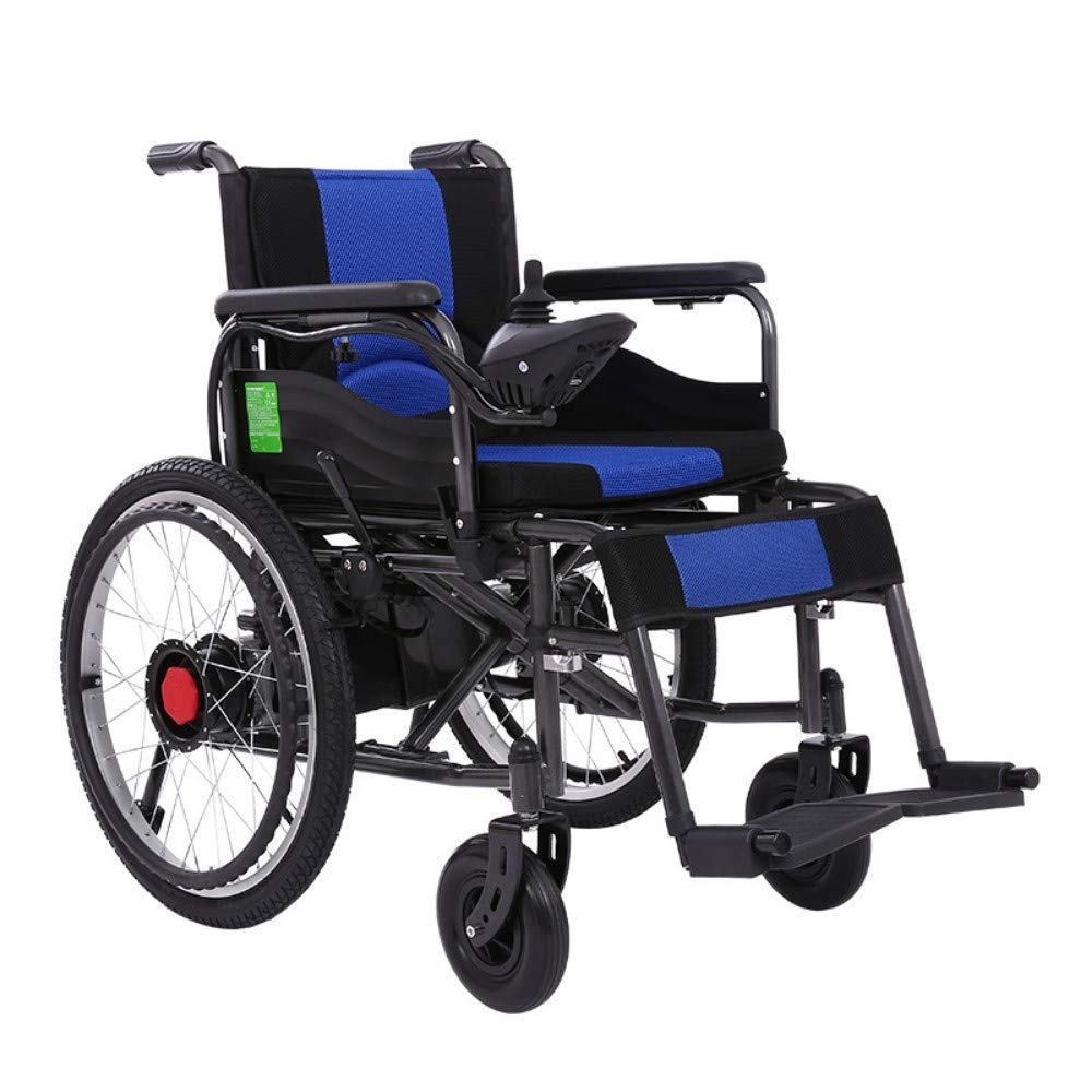 Buy Wheelchair,Electric 250W Dual Motor 360 Degree Control Joystick ...