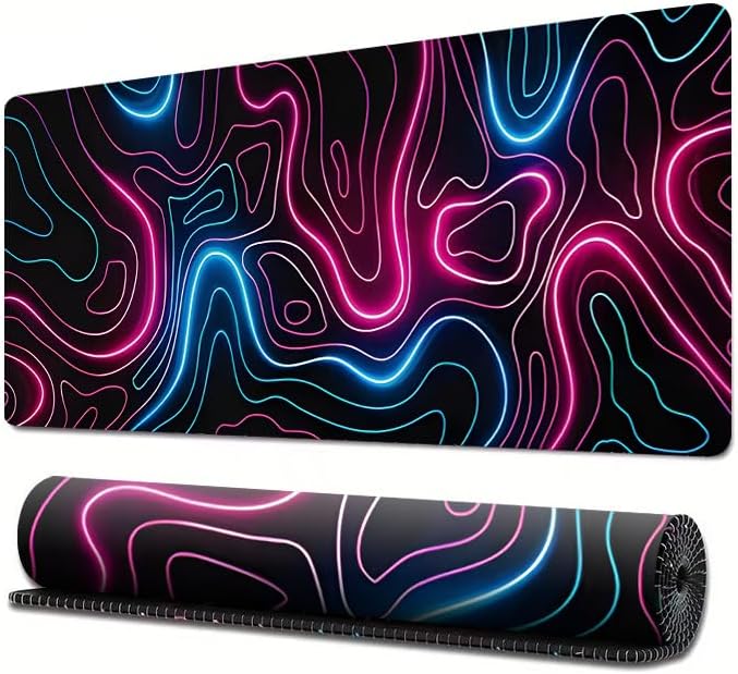 Amazon.com : Gradient Mouse Pad Gaming 31.5 x 11.8in Desk Mat ...