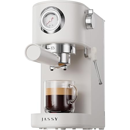 Amazon.com: JASSY Espresso Coffee Machine 20 Bar Cappuccino Maker ...