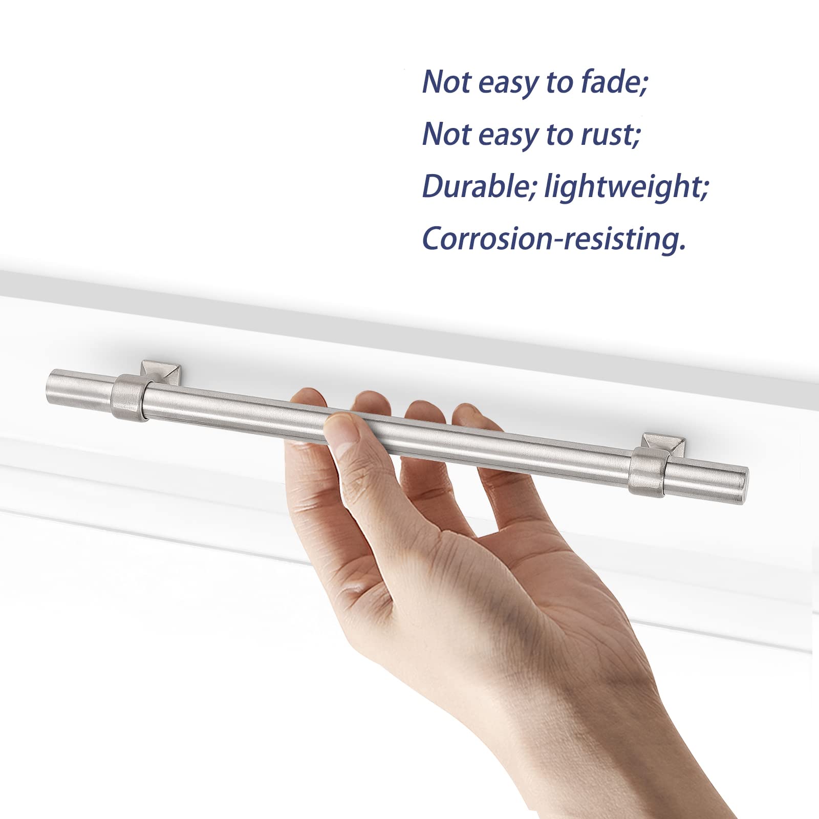 Snapklik.com : Knobelite 20 Pack Hole Centers 7.5 Inch Brushed Nickel ...