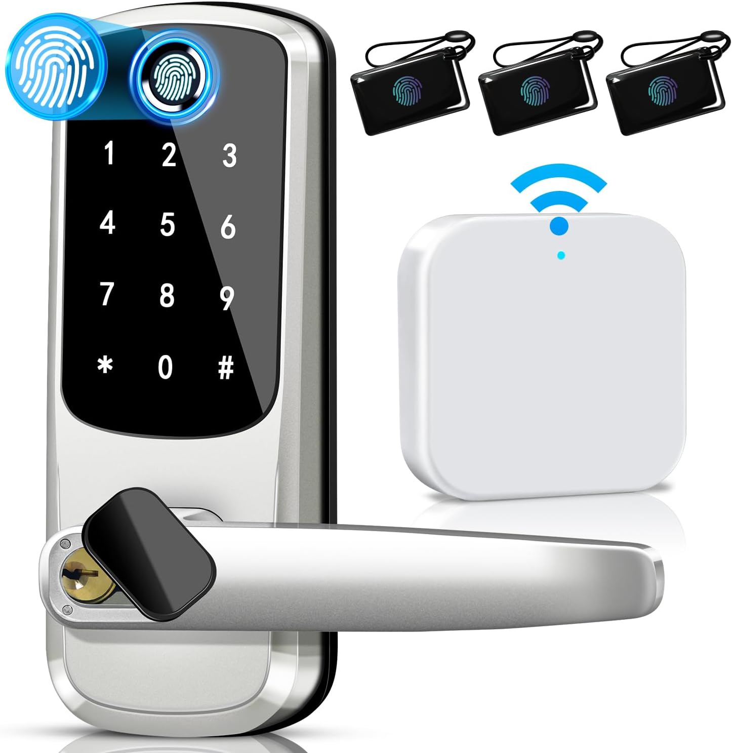 Keyless Entry Door Lock with Keypad - Smart G2 WiFi Gateway - TT Lock ...