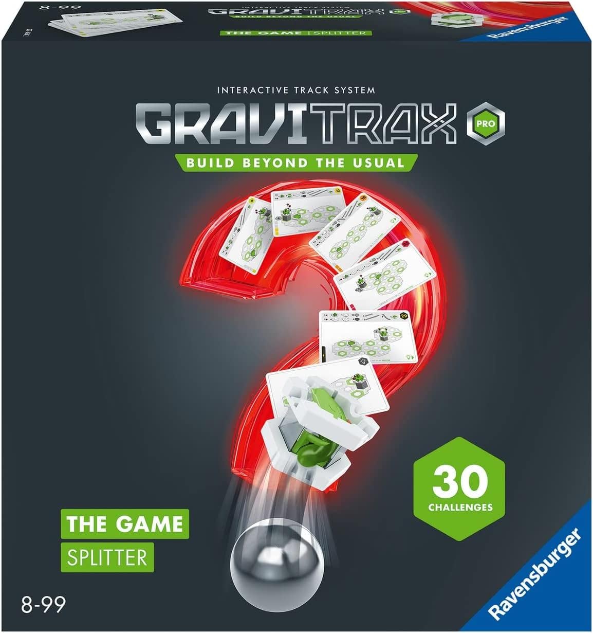 Ravensburger GraviTrax The Game - PRO Splitter - Marble Challenge Logic ...