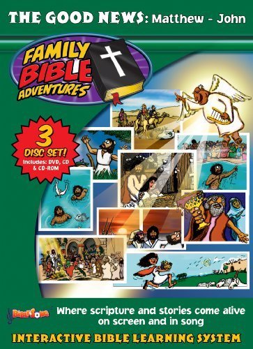 Amazon.com: Family Bible Adventures: The Good News [Interactive DVD] by ...